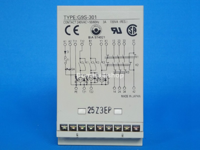 Omron G9S-301 Safety Relay Unit